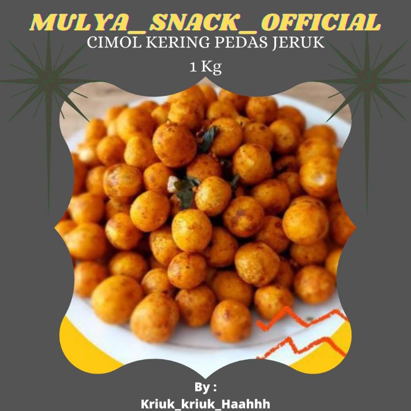 Jual CIMOL KERING pedas 1kg / Cimol pedas | Shopee Indonesia