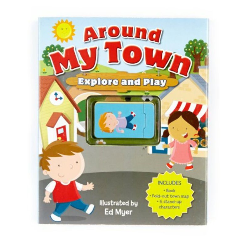 Jual Explore & Play: Around My Town (includes fold-out town map and six ...