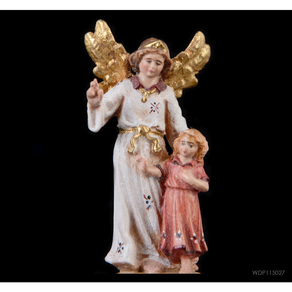Jual Patung Kayu Guardian Angel Girl Italy Devosi Katolik | Shopee ...