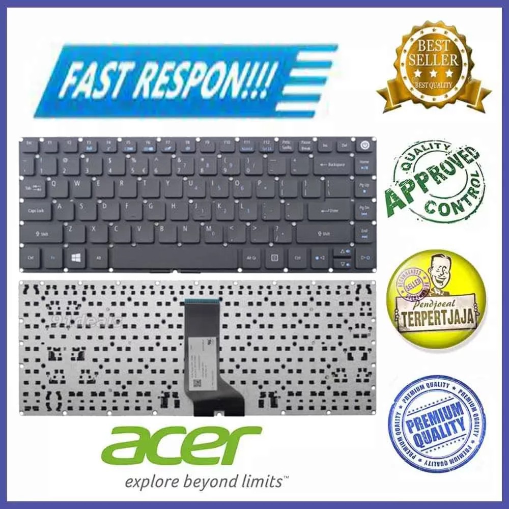 Jual Keyboard Acer Aspire ES14 E 14 E5-422 E5-422G E5-432 E5-432G E5 ...