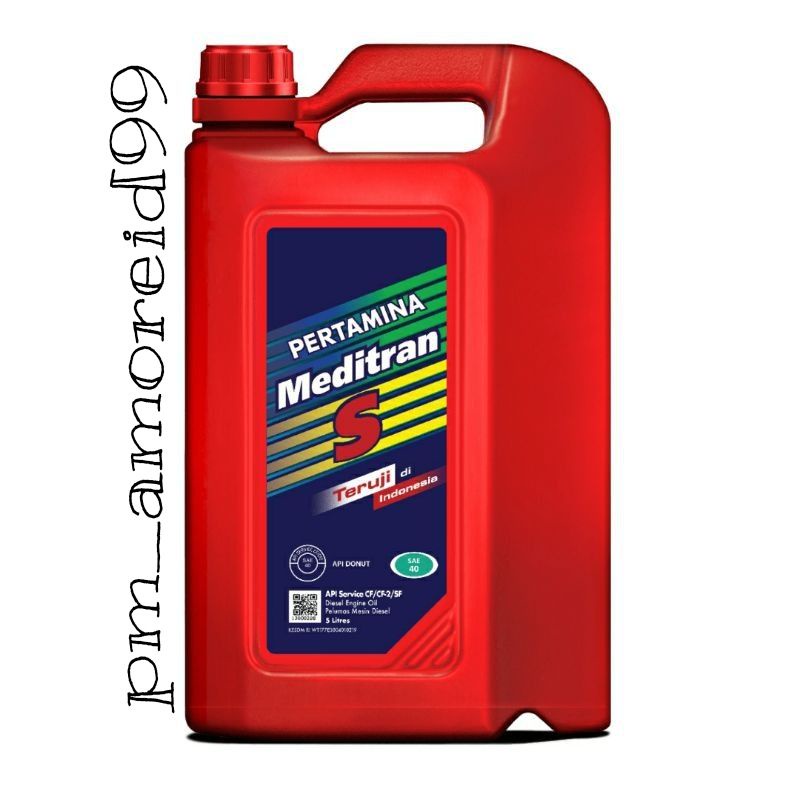 Jual Pertamina Meditran S40 Sae 40 Diesel Oil 5 Liter Galon ( Dijamin ...