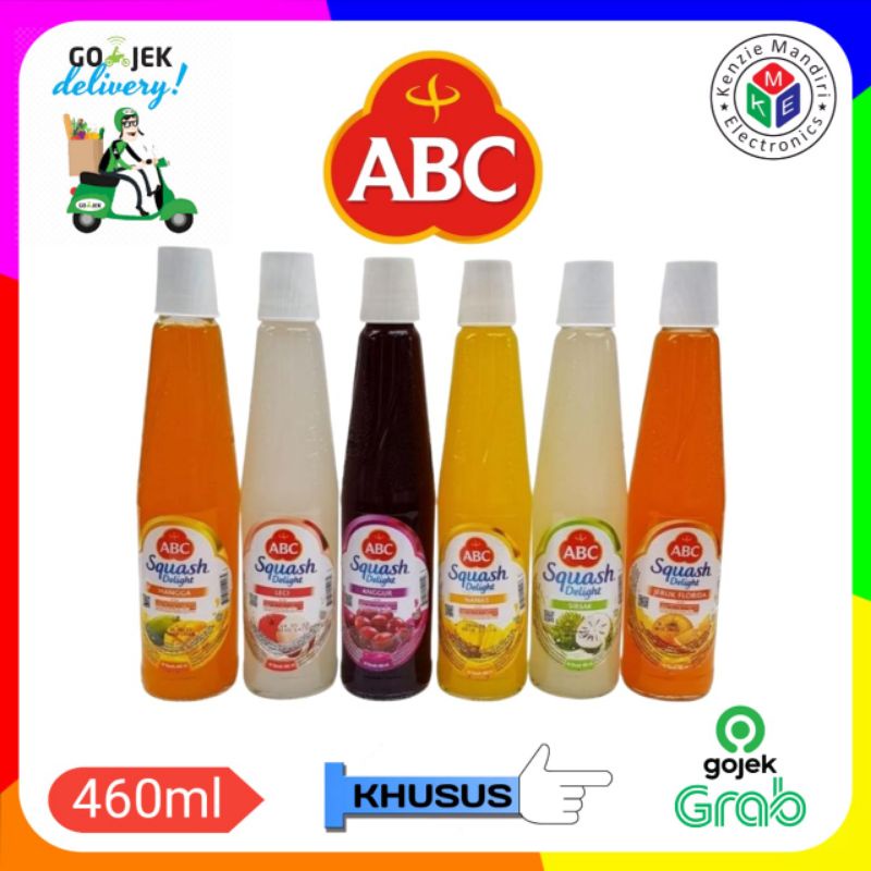Jual ABC Syrup Squash 460ml All Variant-Multi Pack | Shopee Indonesia