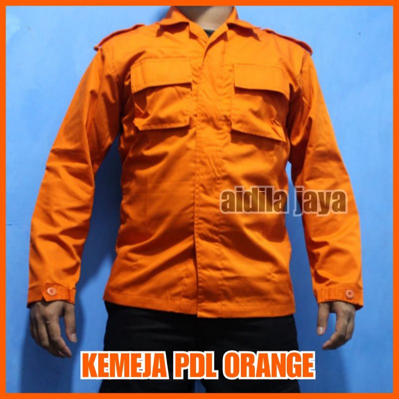 Jual KEMEJA PDL ORANGE SAR BPBD BNPB BASARNAS SIAGA BENCANA | Shopee ...
