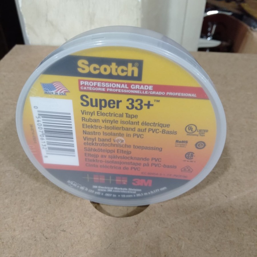 Jual Isolasi Listrik3M Isolasi Scotch Super 33+Vinyl Electrikal Tape ...