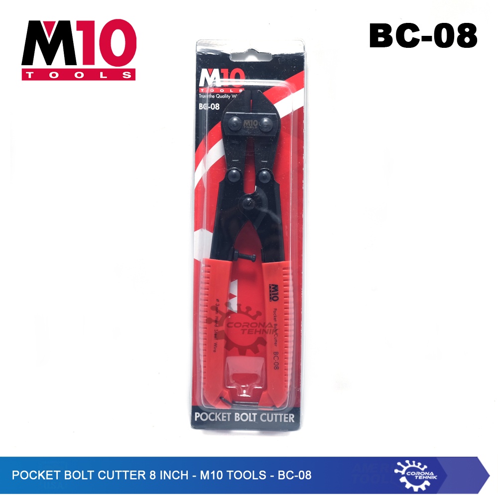 Jual M10 Tools - BC-08 - Bolt Cutter 8 Inch | Shopee Indonesia