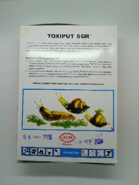 Jual Siputox / toxiput pupuk anti siput anti bekecot. Pembasmi bekecot ...