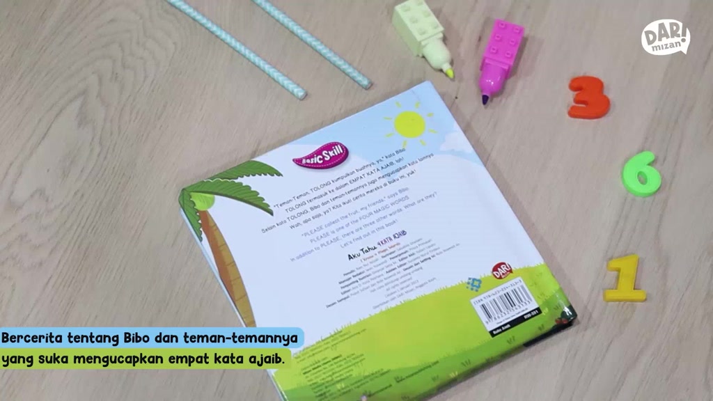 Jual [Mizan] Buku Anak Aku Tahu 4 Kata Ajaib: I Know 4 Magic Word ...