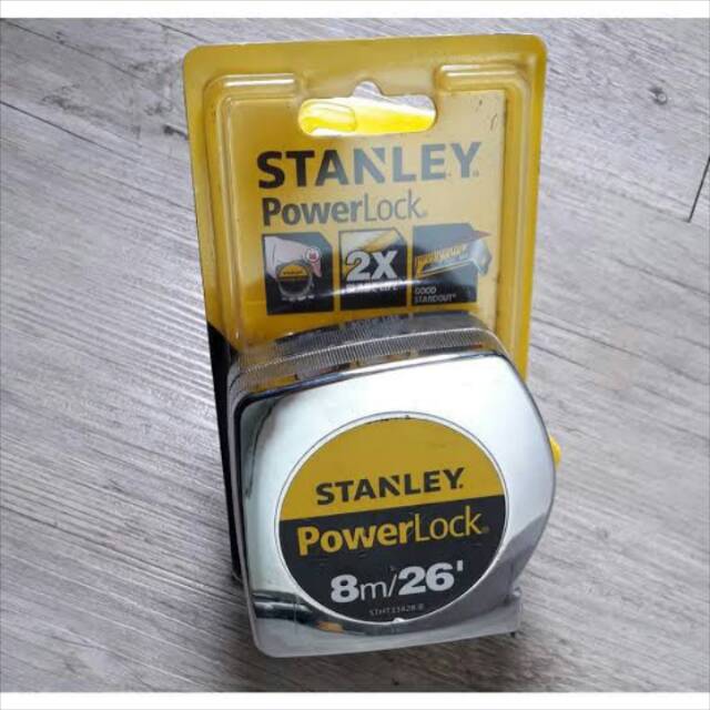Jual Meteran Stanley ( 8m x 26" - 25mm ) STHT33428-8 Powerlock Tape ...