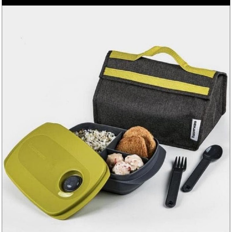 Jual kotak makan tupperware byo lunch box set | Shopee Indonesia