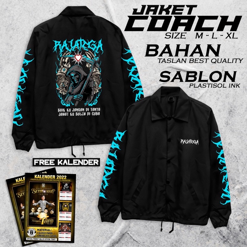 Jual Jaket Coach Raja Tega / Jaket Coach Psht / Jaket Coach | Shopee ...