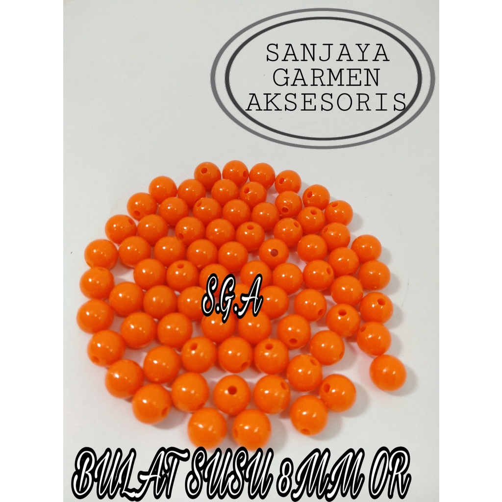 Jual Manik Bulat / Mote Susu / Manik Susu / Manik Susu Pastel / Mote Bulat / Manik Susu Bulat ...