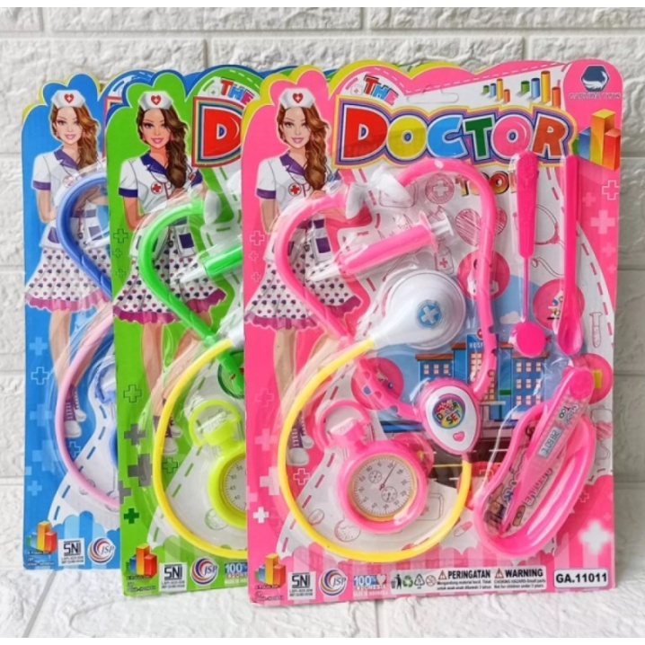 Jual Mainan dokter koper anak dengan roda warna random / Mainan Edukasi ...