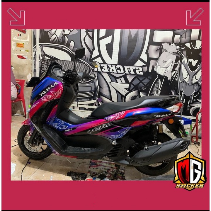 Jual Stiker Decal Motor YAMAHA NMAX NEW Full Body Sticker NMAX Baru ...