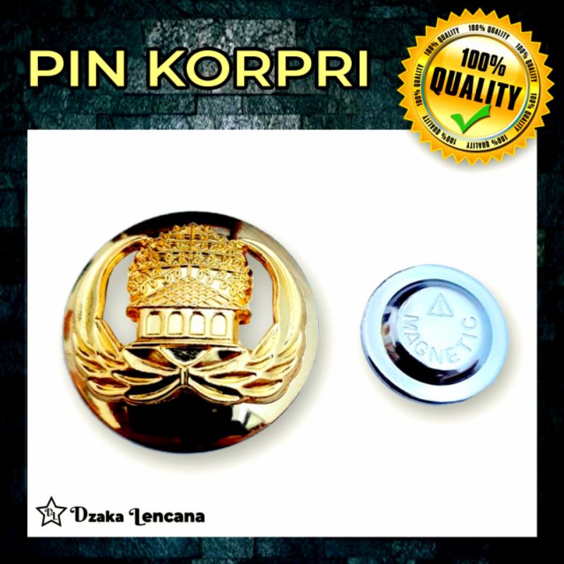 Jual Pin/Lencana Korpri ASN Tumpuk Premium | Shopee Indonesia