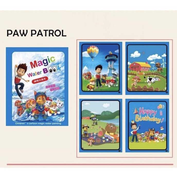 Jual MAGIC Book Paw Patrol & SIGHT WORD Pre Primer no Prep Pocket ...