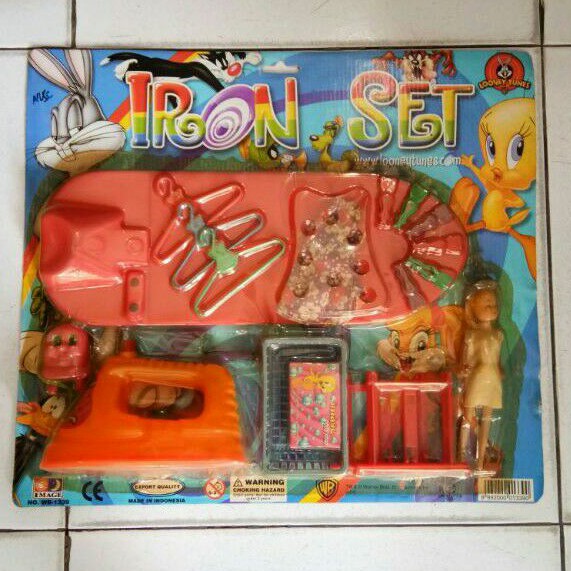 Jual Mainan Anak Setrika Baju Pakaian + Papan Setrika Iron Set | Shopee ...