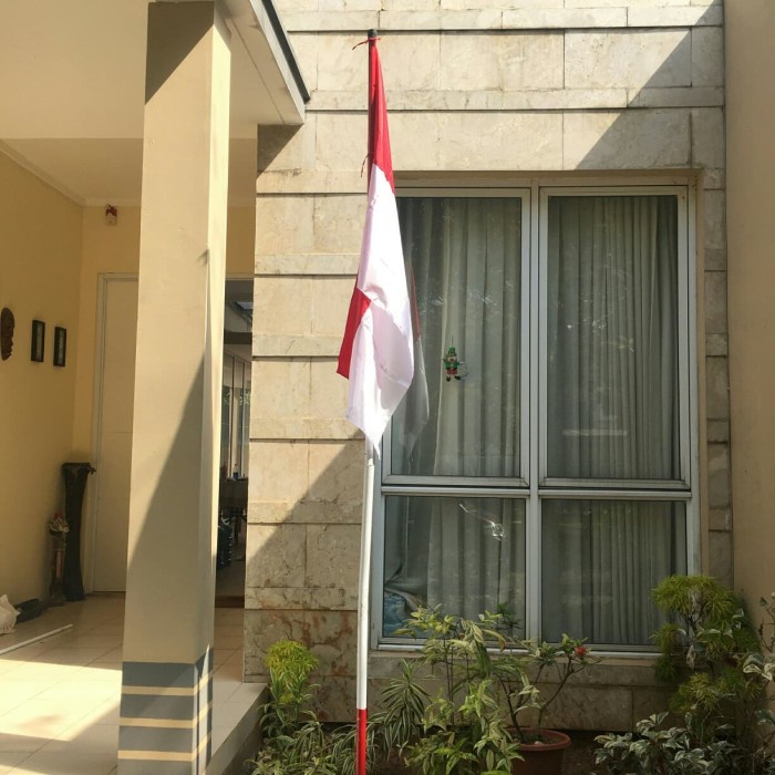 Jual SALE Tiang Bendera 3meter KnockDown Pipa Besi | Shopee Indonesia