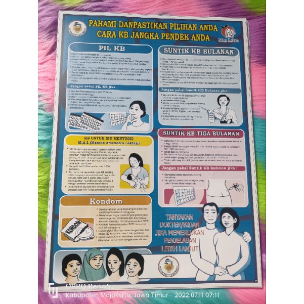 Jual Poster Pahami dan Pastikan Pilihan Anda KB Jangka Pendek | Shopee ...