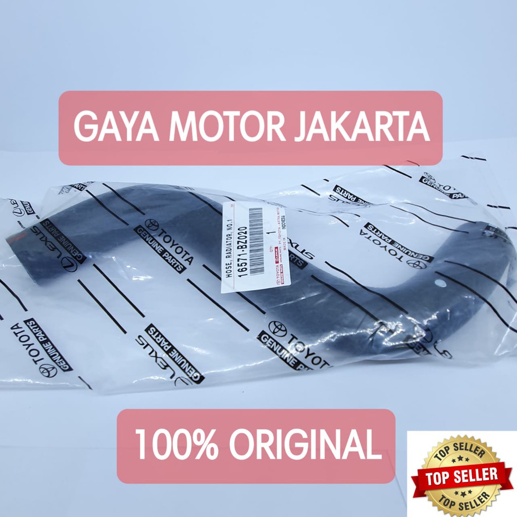 Jual Selang Radiator Atas-Hose Avanza-Xenia Lama 16571-BZ020 | Shopee ...