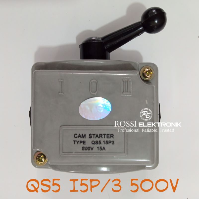 Jual CAM STATER QS5-15P/3 500V 15A (Cam stater) | Shopee Indonesia