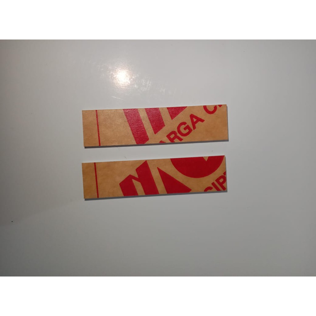 Jual Isi 20 Pcs Akrilik Putih Susu Bahan Nama Dada Name Tag Acrilyc 2 x ...