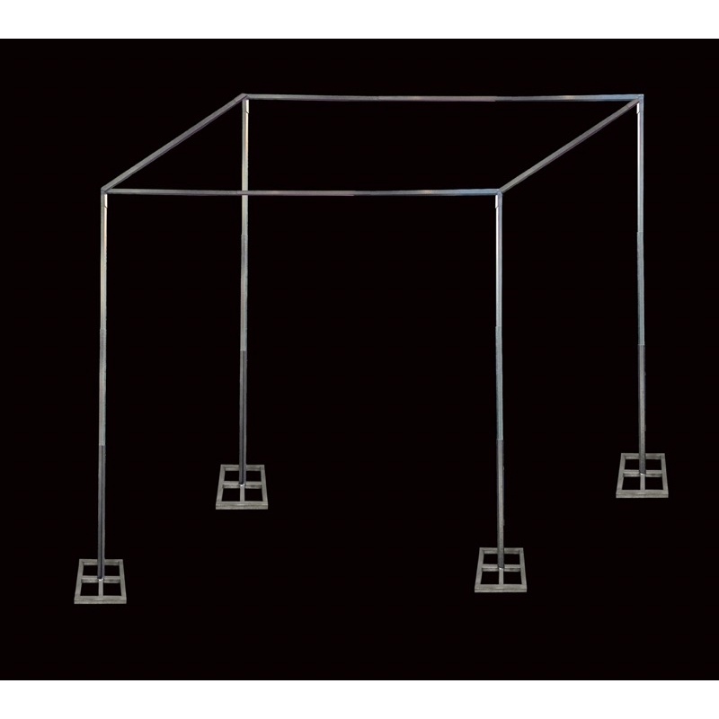 Jual Tiang Backdrop / Tiang Dekorasi / Tiang Tenda Bentuk Kotak Besi ...