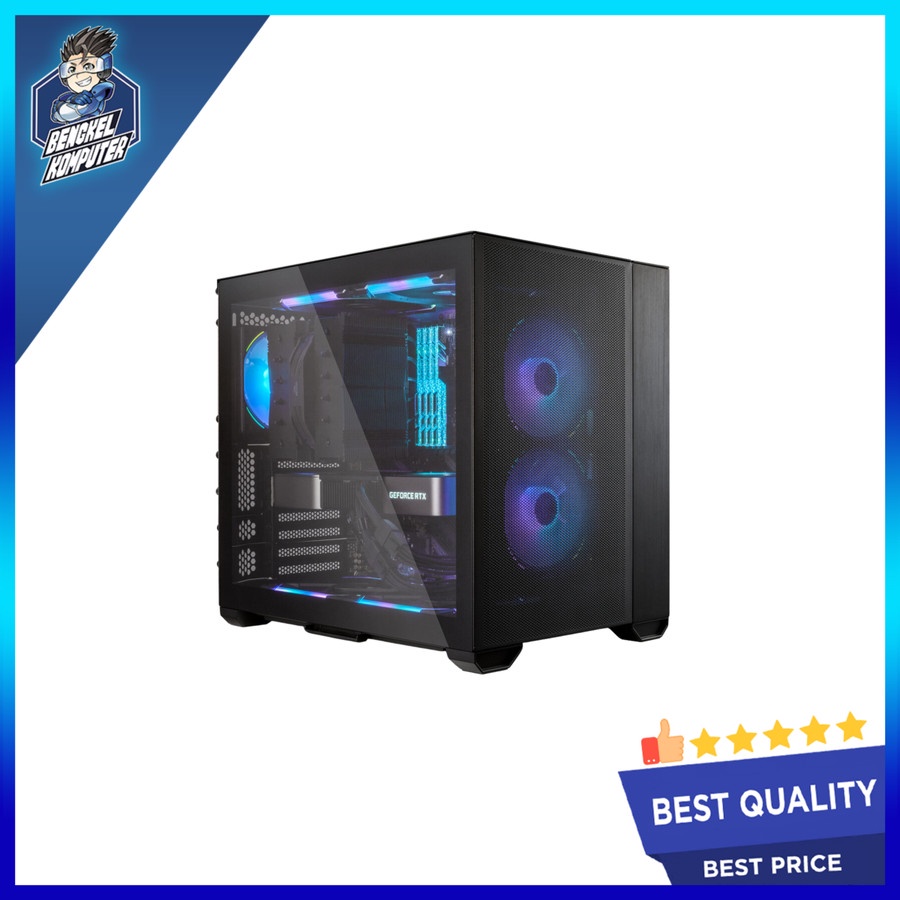 Jual CASING PC LIAN LI 011 DYNAMIC MINI AIR BLACK | Shopee Indonesia