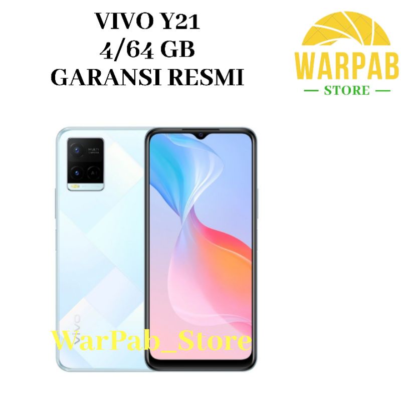 Jual HP VIVO Y21 4/64 GB - VIVO Y 21 RAM 4GB ROM 64GB GARANSI RESMI 1 ...