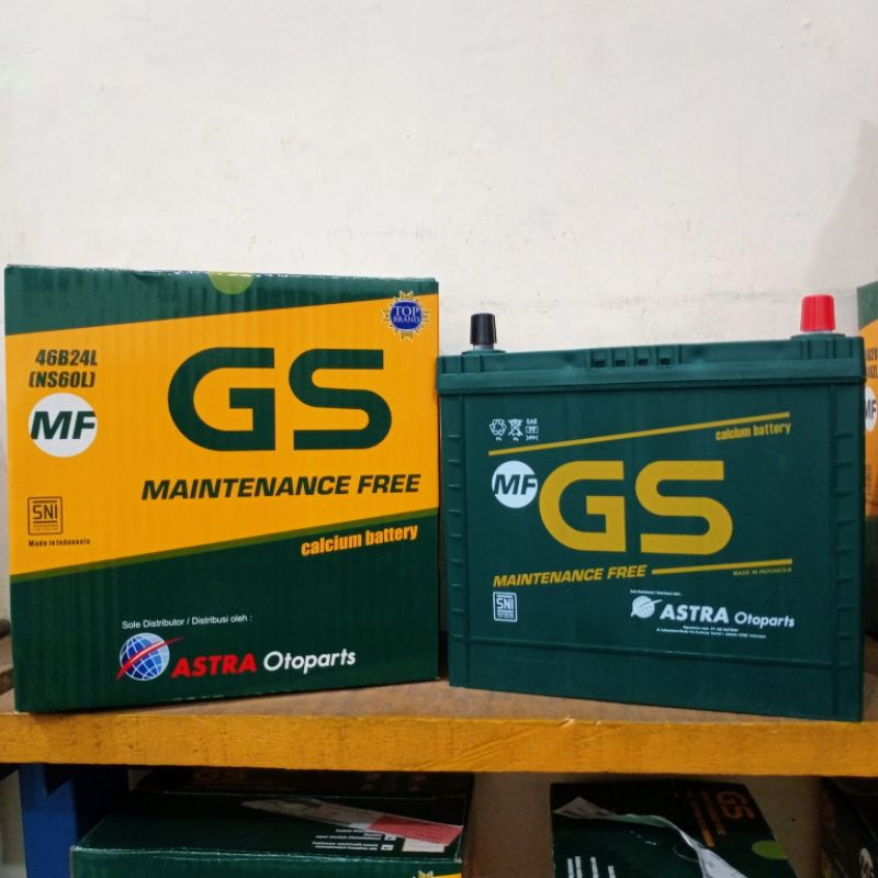 Jual Aki KERING GS MF ASTRA ORIGINAL NS60 NS60L S60LS Avanza HRV Old ...