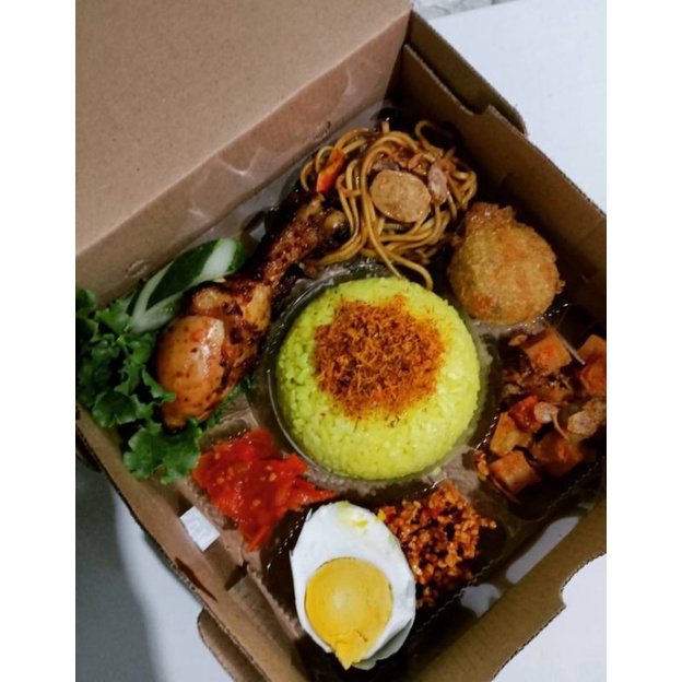 Jual Nasi Box Komplit Min 6 box | Shopee Indonesia