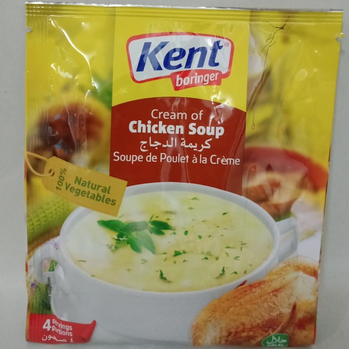 Jual KENT BORINGER CREAM OF CHICKEN SOUP 68 GR | Shopee Indonesia