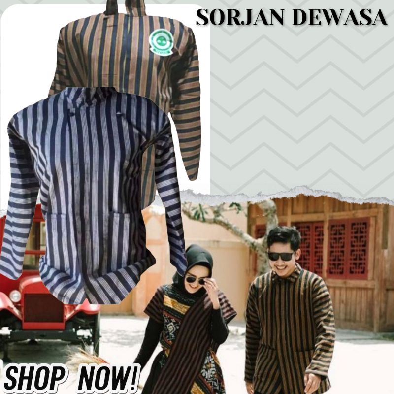 Jual SURJAN LURIK JOGJA/BAJU ADAT JAWA | Shopee Indonesia