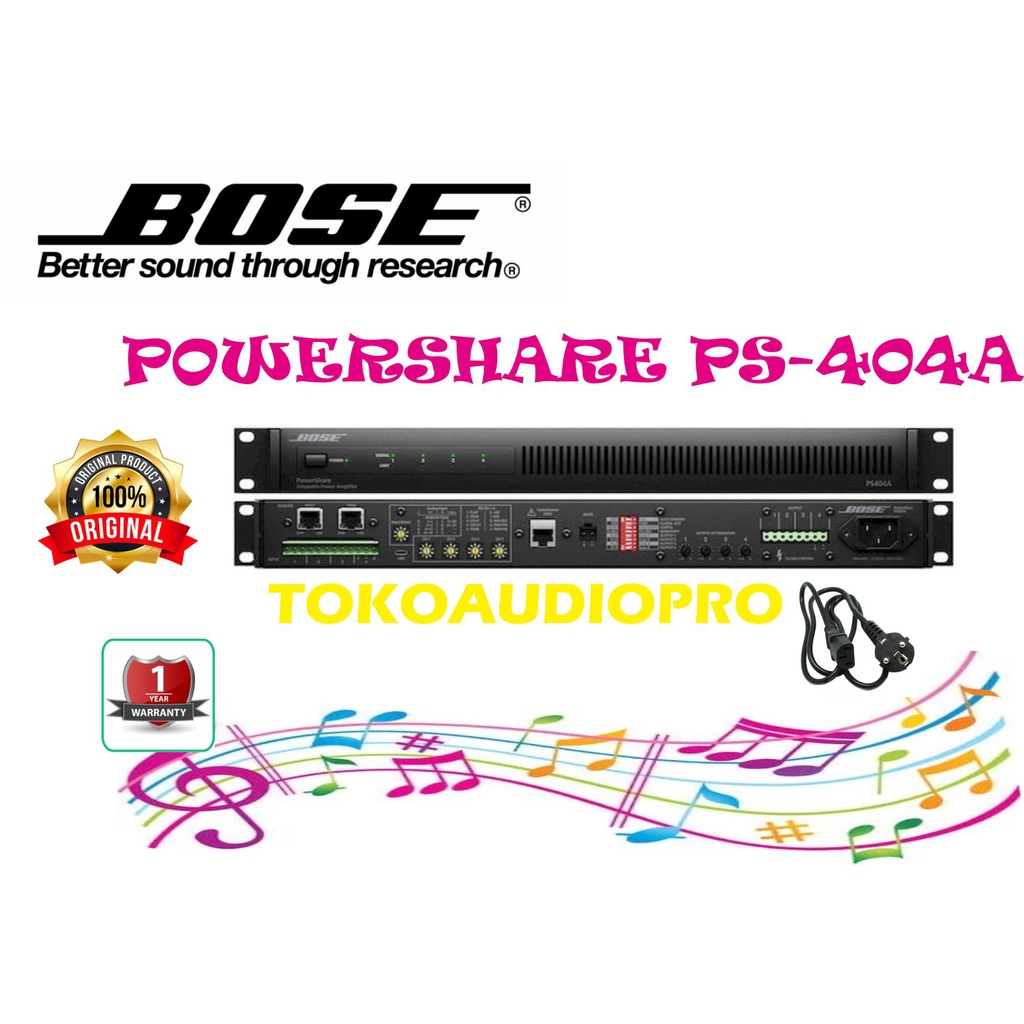 Jual Bose PowerShare PS404A Adaptable Power Amplifier | Shopee Indonesia