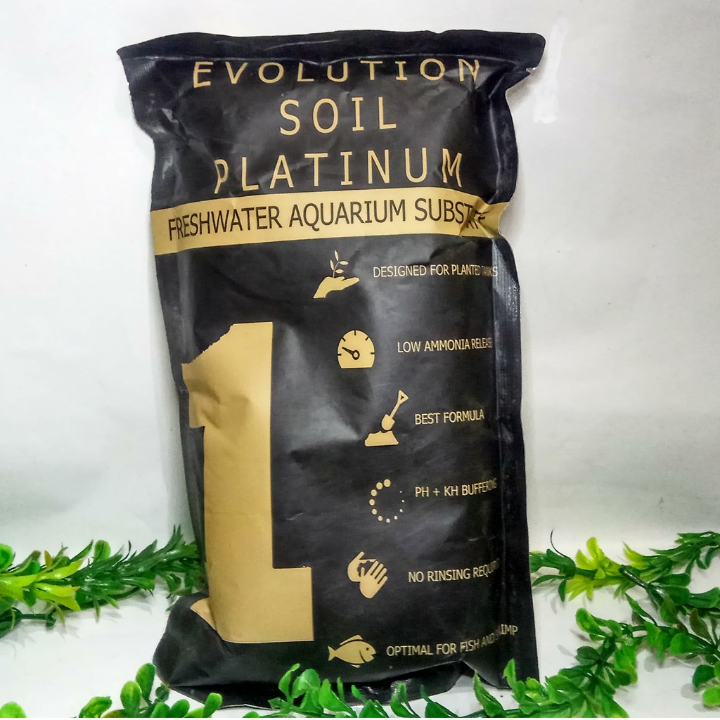 Jual SOIL PLATINUM EVOLUTION 1 LITER PUPUK DASAR AQUASCAPE | Shopee ...