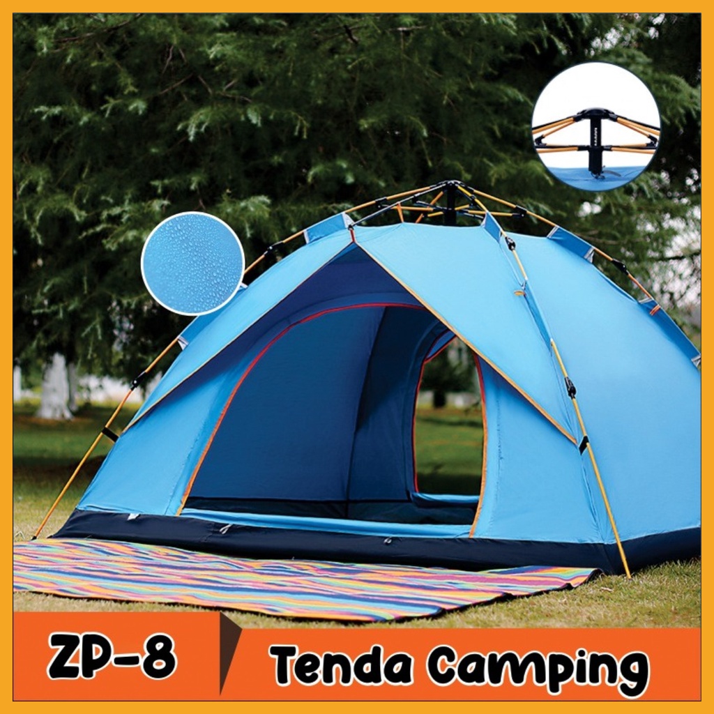 Jual Tenda Camping Otomatis Kapasitas 2-3 Orang Tenda Gunung Tenda ...