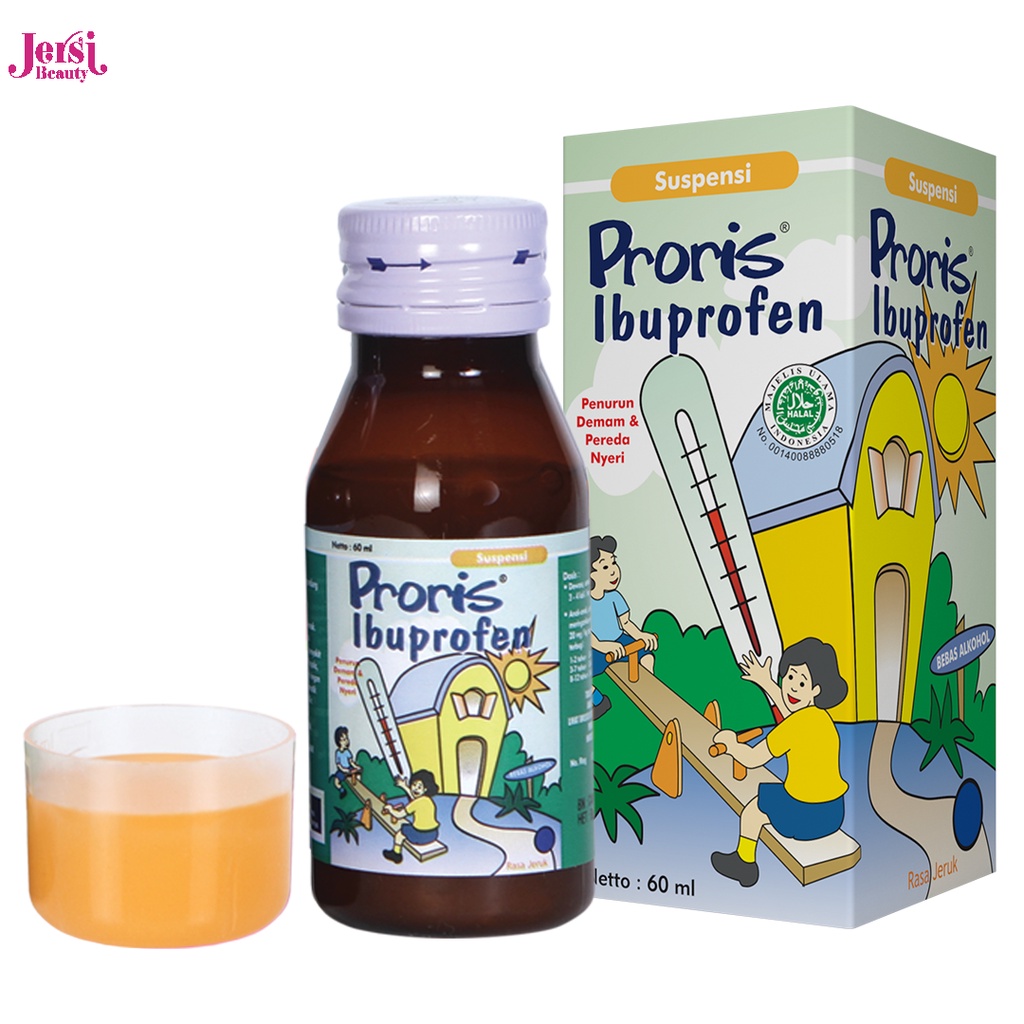 Jual Proris Suspensi 60 ml Rasa Jeruk - Obat Penurun Demam Anak ...