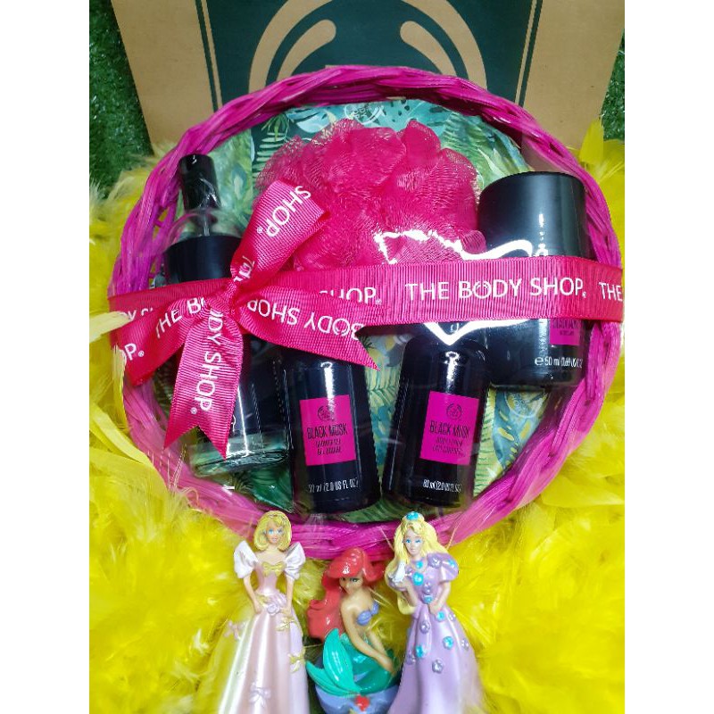 Jual A3 Gift set black musk the body shop / seserahan nikah white musk ...
