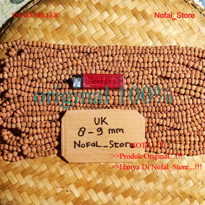 Jual KALUNG JENITRI RUDRAKSHA 8-9MM KECIL ISI -+100-108 BUTIR TERSEDIA ...