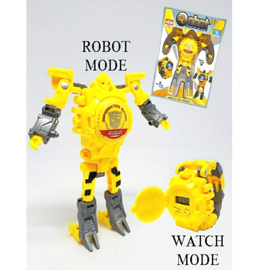 Jual BAJ Jam Tangan Robot Transformer Jam Tangan Anak Transformer ...