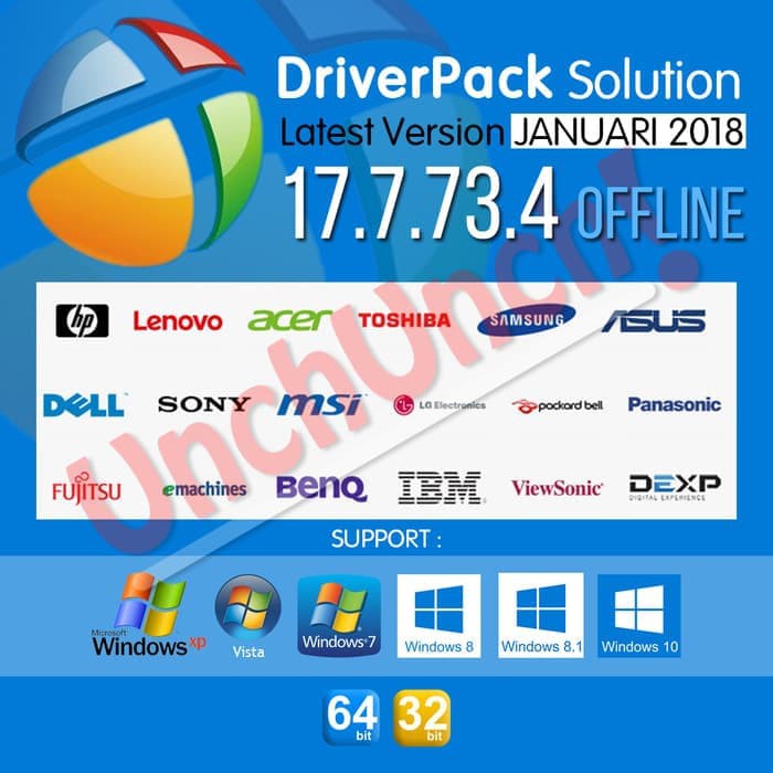 Jual DriverPack Solution Full Driver Pack Offline Update Terbaru DVD ...