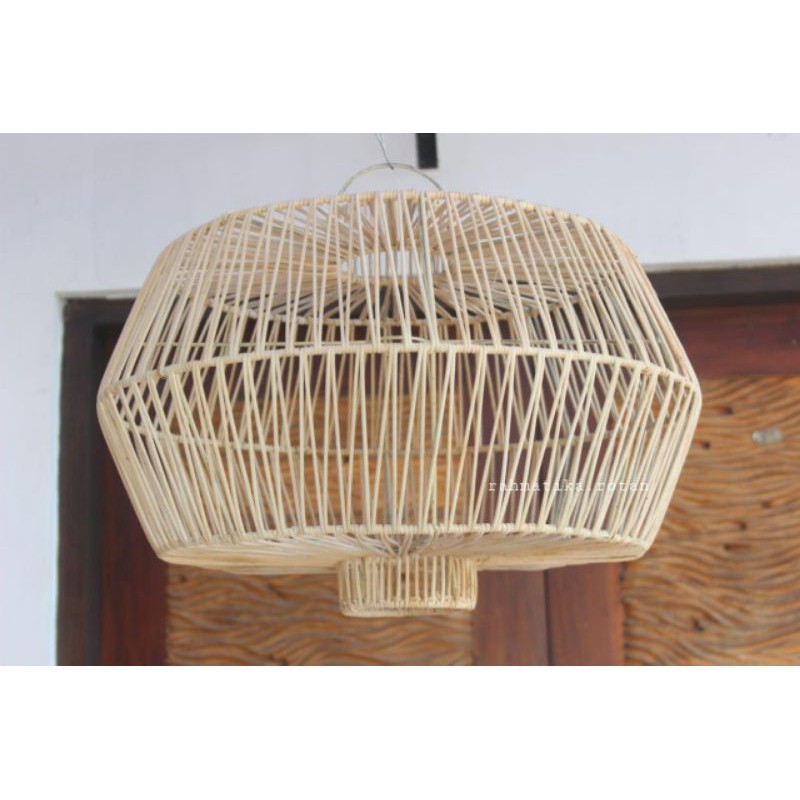 Jual Lampu gantung rotan handmade kode RR57 | Shopee Indonesia