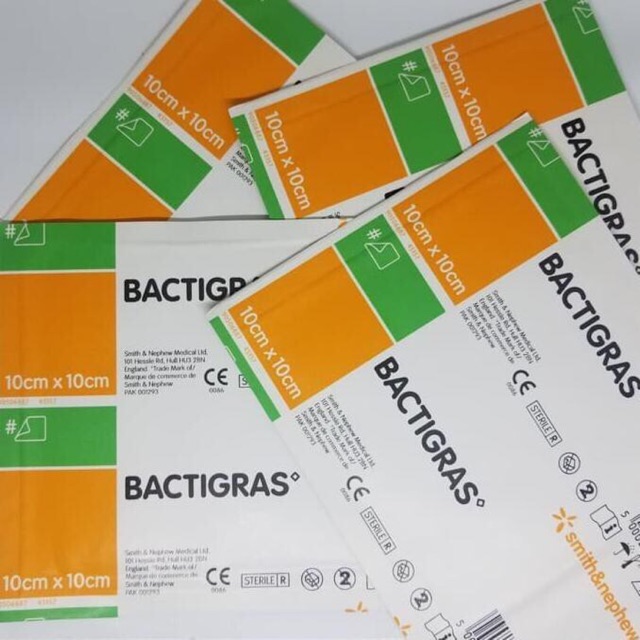 Jual BACTIGRAS 10 x 10/ penutup luka plus antibiotik | Shopee Indonesia