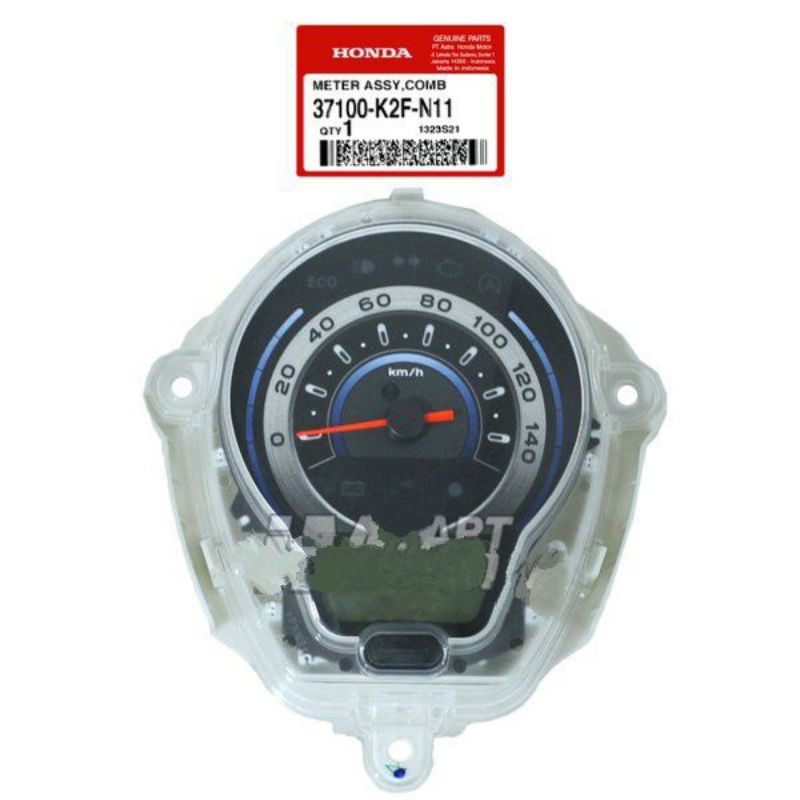 Jual speedo meter scoopy smart key 37100K2FN11 meter assy comp scoopy ...