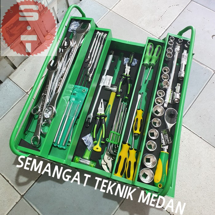 Jual 66pcs TEKIRO MEKANIK TOOLBOX TOOL SET KIT MECHANIC BOX 66 pcs TEKIRO | Shopee Indonesia