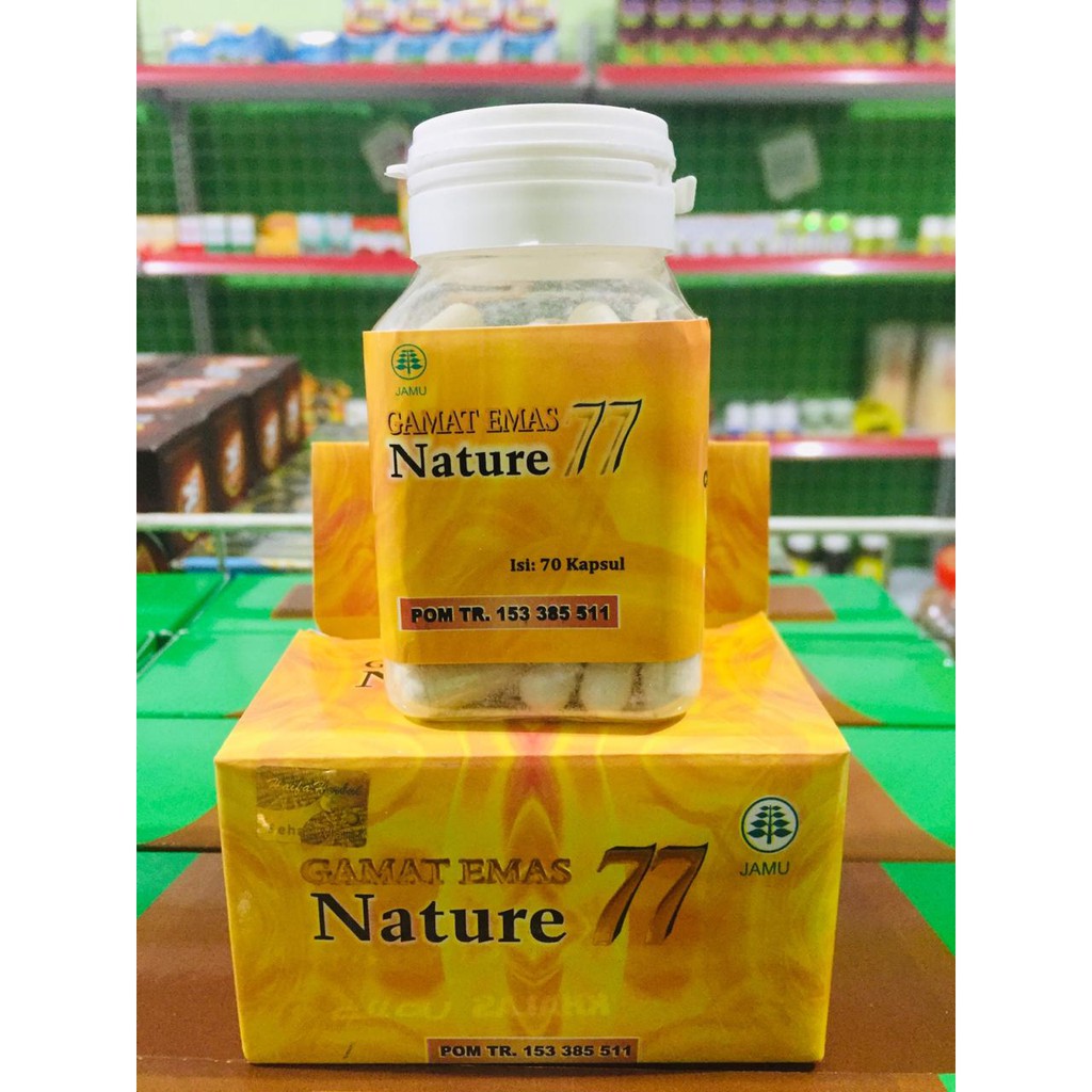 Jual Gamat Emas nature 77 / Kapsul Gamat Tripang Laut / Kapsul Gamat ...