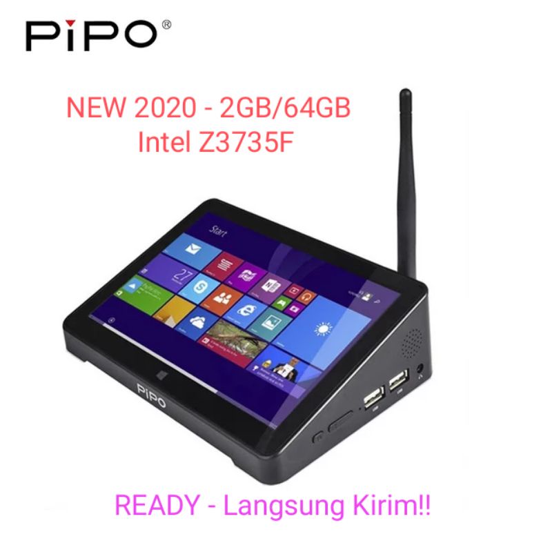 Jual PIPO X8/X8s Mini PC 2/64GB 7" Intel Z3735F HD Touch Quadcore WiFi Wins 10 | Shopee Indonesia
