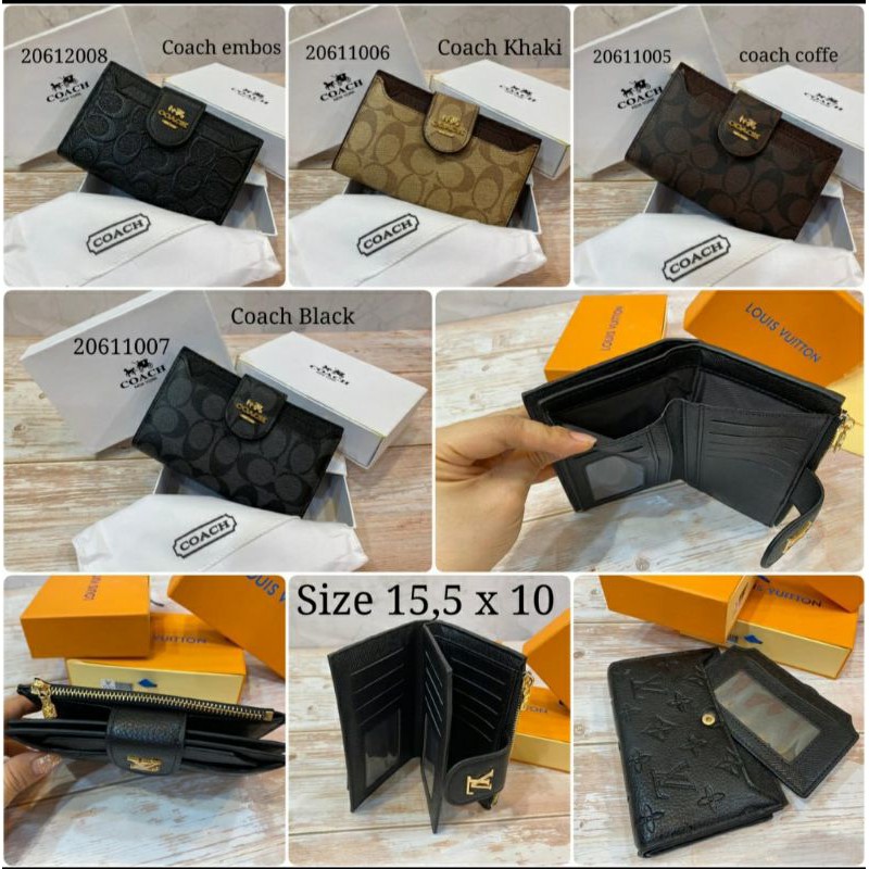 Jual dompet coach sedang | Shopee Indonesia