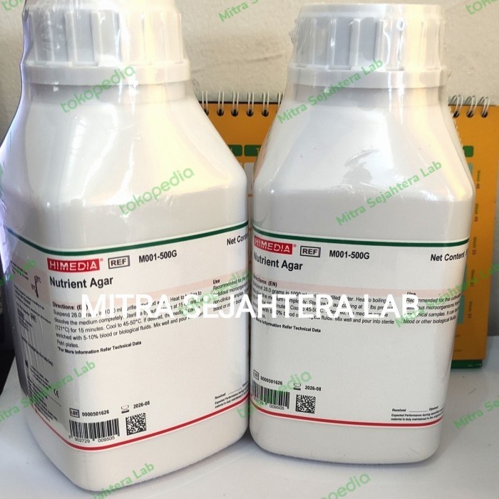 Jual MEDIA NUTRIENT AGAR 500 GRAM HIMEDIA M001 NUTRIEN AGAR M001-500G | Shopee Indonesia