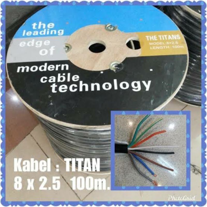 Jual Kabel Speaker Titans 8x2.5 Panjang 50 Meter | Shopee Indonesia