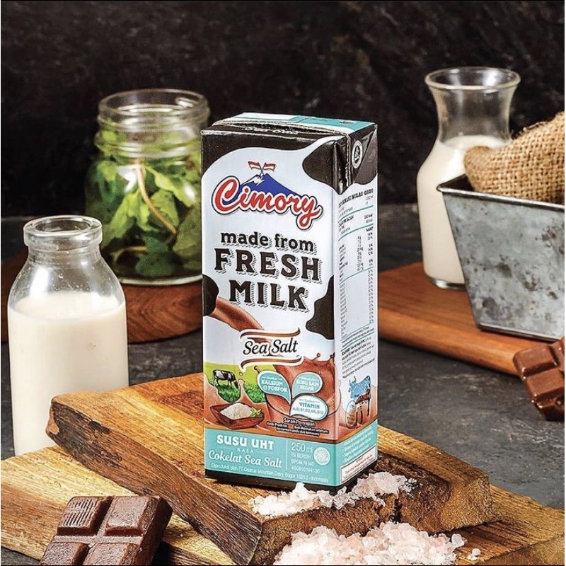 Jual Cimory Fresh Milk rasa Sea Salt 250 ml | Shopee Indonesia